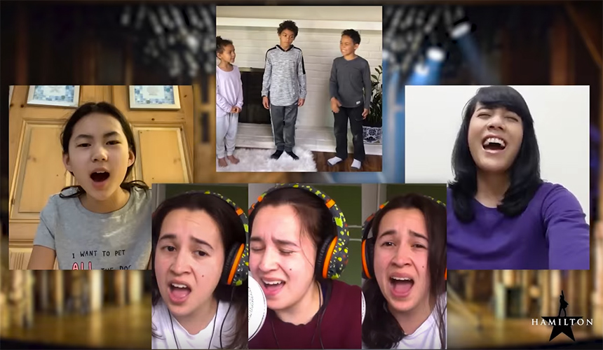 La gente se unió para cantar Non-Stop de Hamilton | El Aquelarre